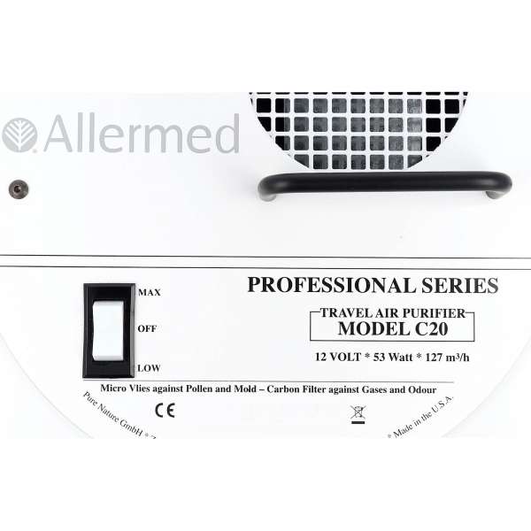 Allermed C20 Car Purifier Filters Pollutants and Allergens PureNature