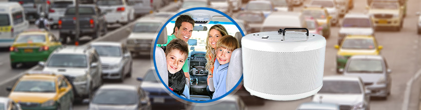 Portable Air Purifier for Allergy Sufferers - Use in Car, Office & on ...